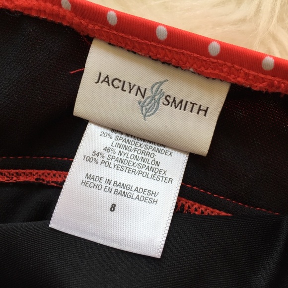 Jaclyn Smith | Swim | Jaclyn Smith Ruched Halter Polkadot Swims | Poshmark